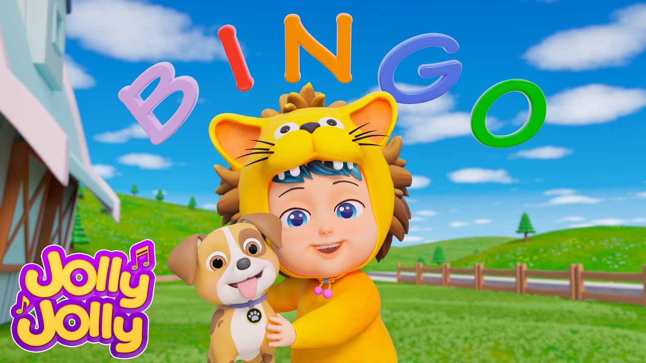 BINGO - Learn Alphabets on the Farm + Animals Songs | Jolly Jolly Kids ...