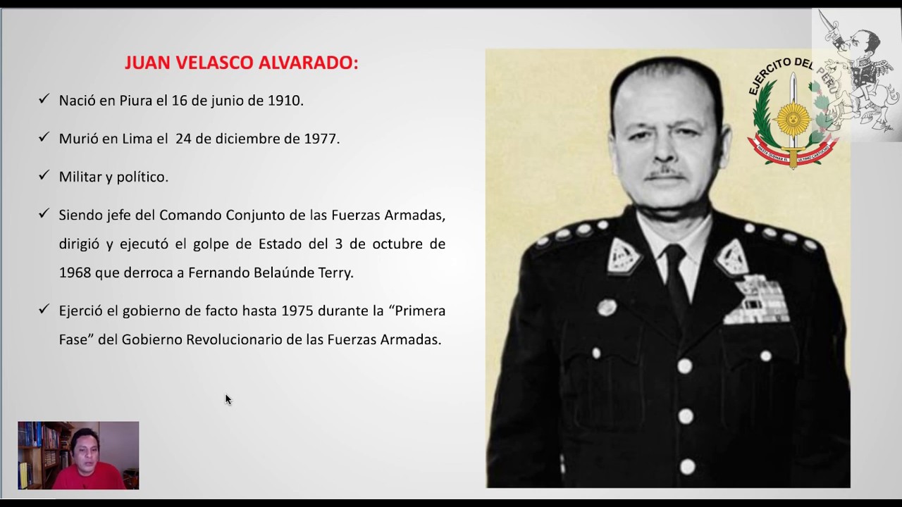 Pastilla Histórica II Gobierno de Juan Velasco Alvarado (1968 - 1975 ...