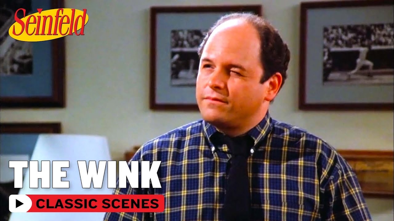 George Can't Stop Winking | The Wink | Seinfeld - YouTube