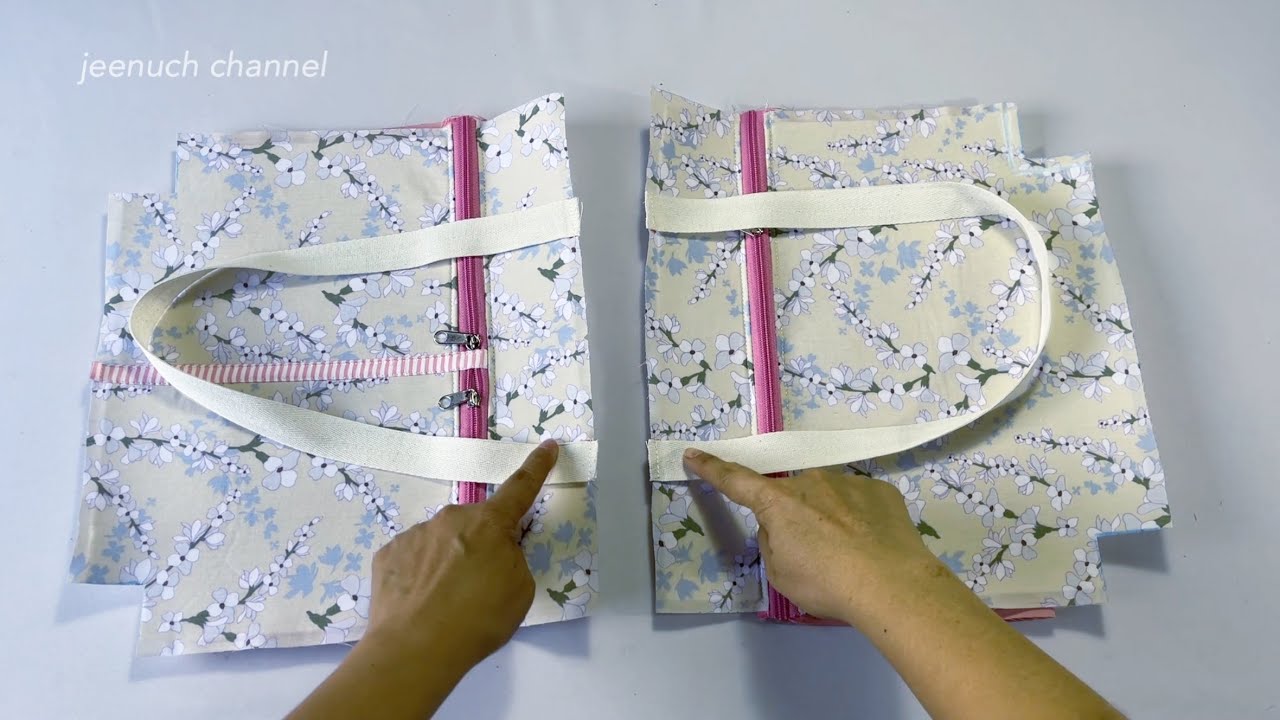 How to make beautiful handbag | Diy easy making cloth bag | Sewing bag ...