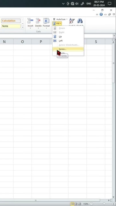 Serial Number In Excel Shortcut Automatic Serial Number In Excel Excel Shorts Tricks Youtube