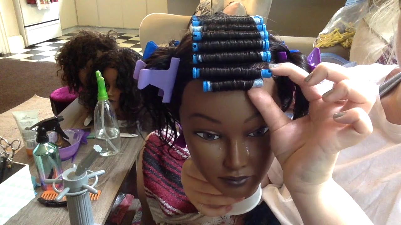 Blue Rod Perm 1110- Tina - YouTube