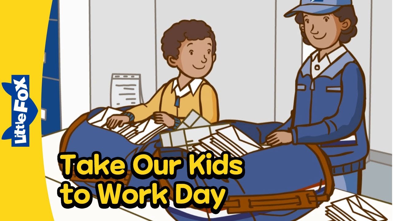Take Our Kids to Work Day | Adam Goes to Work | Stories for ...