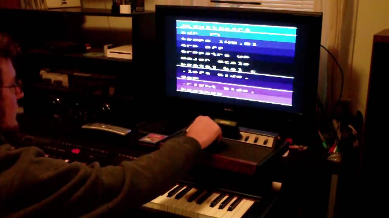Atari 2600 with Midi and Synthcart - YouTube