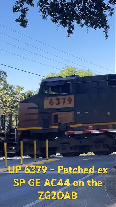 Patched SP on the ZG2OAB passing Pleasanton, CA - YouTube