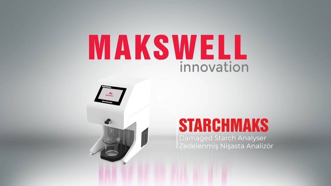 DAMAGED STARCH ANALYSER - ZEDELENMİŞ NİŞASTA CİHAZI - STARCHMAKS (2021 ...