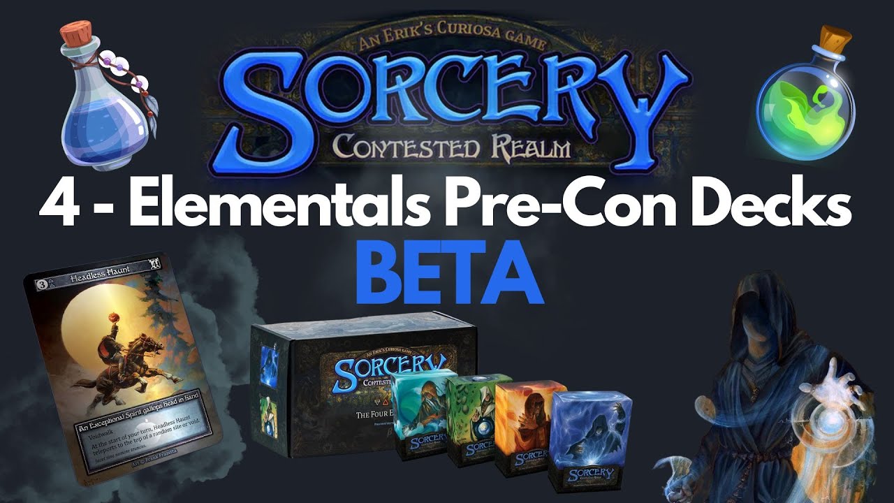 Sorcery: Contested Realm- Elemental Decks BETA - YouTube