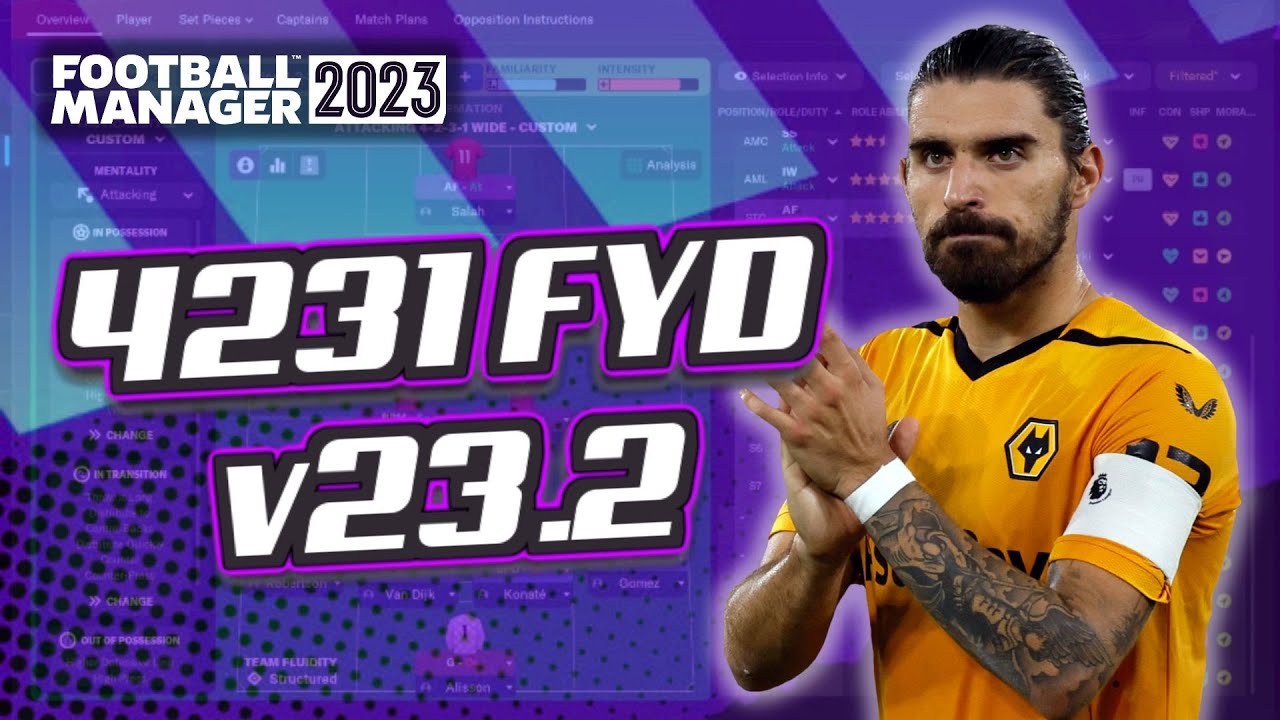 4231 FYD - FM23 23.2 Tactic Test - YouTube