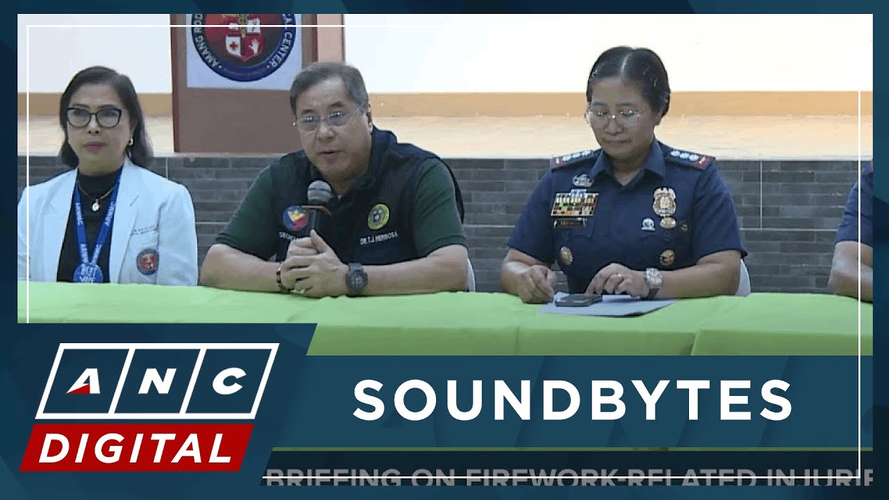 WATCH: DOH, PNP hold briefing on firework-related injuries, newborn ...