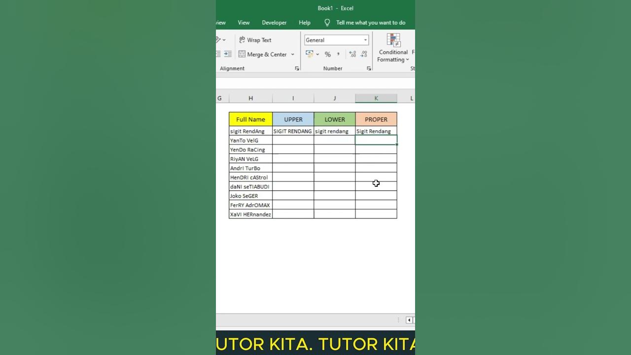 The Power Of Upper Lower And Proper ️microsoft Exceltips Shorts Shortvideo Youtubeshorts