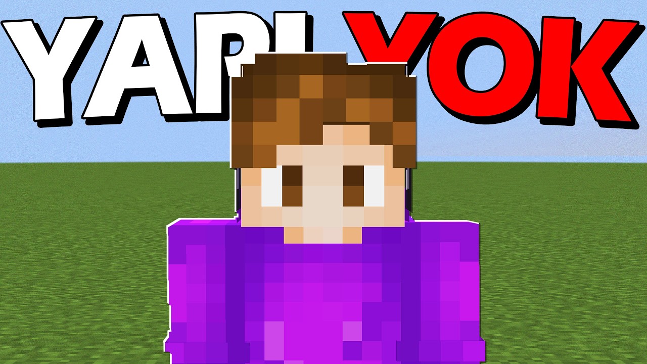 Minecraft’ı YAPI OLMADAN BİTİRMEK! - YouTube