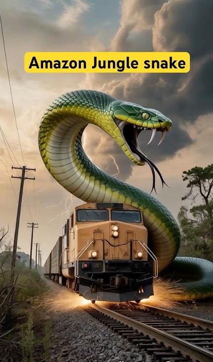 Amazon jungle snakes #amazonjungle #snake #snakevideo #aiart #aiviral #shorts - YouTube