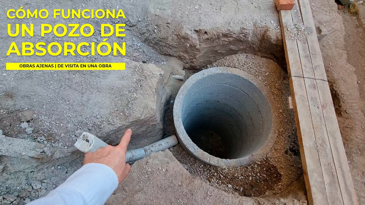 CÓMO FUNCIONA UN POZO DE ABSORCIÓN | OBRAS AJENAS | DE VISITA EN UNA ...
