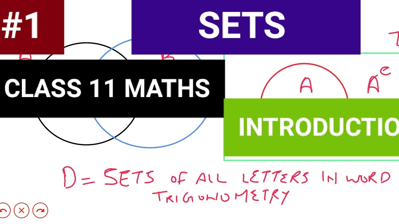 SETS INTRODUCTION || CLASS 11 MATHS || @annyclasses0.3 - YouTube