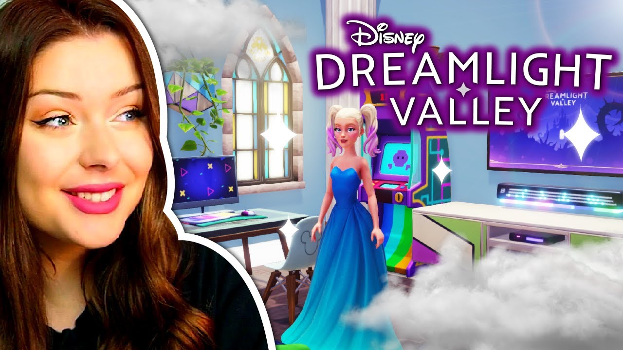 Designing my DREAM HOME in Disney Dreamlight Valley !! (this game is ...