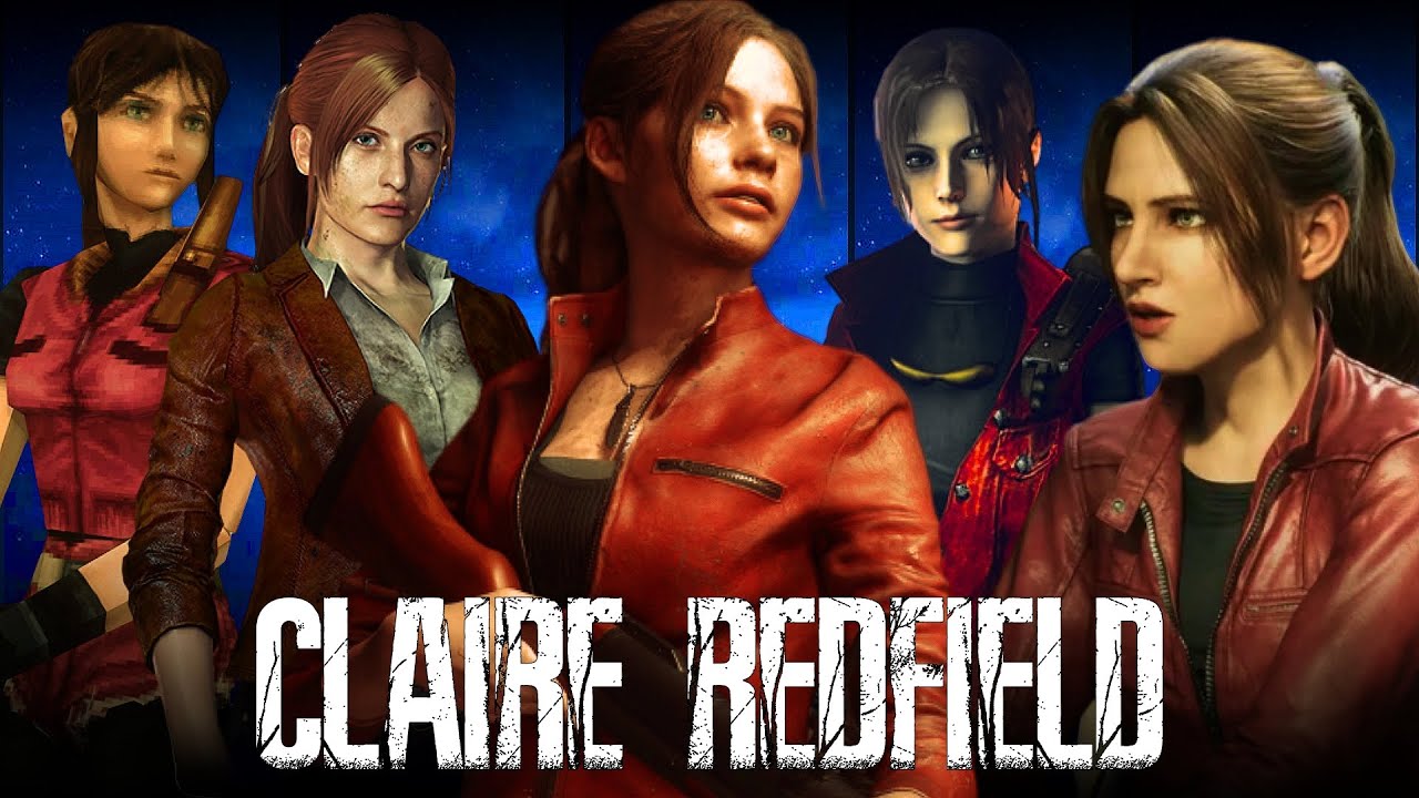 Resident Evil CLAIRE REDFIELD Évolution 1998-2025 | GameStellar - YouTube