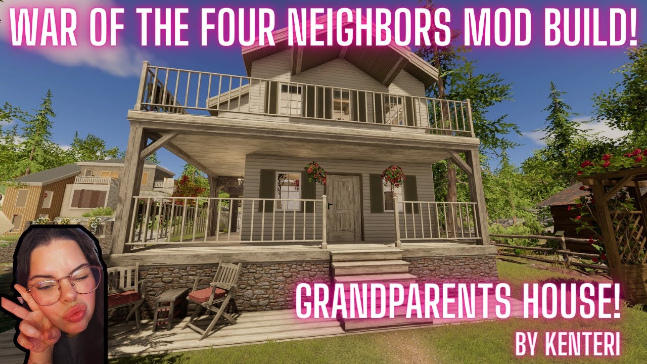House Flipper 2 - War of the Four Neighbors [Map Tour and Grandparent's ...