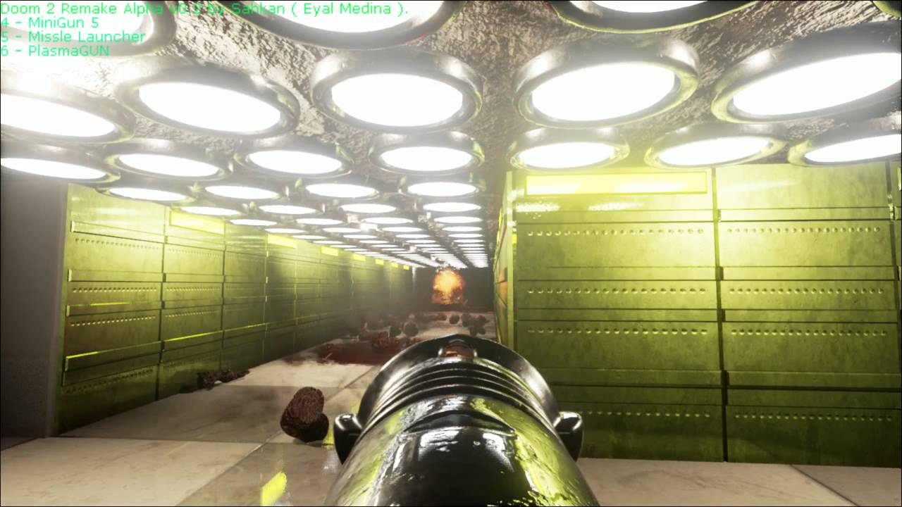 Doom 2 Remake Alpha - Test Unreal Engine 4 - YouTube