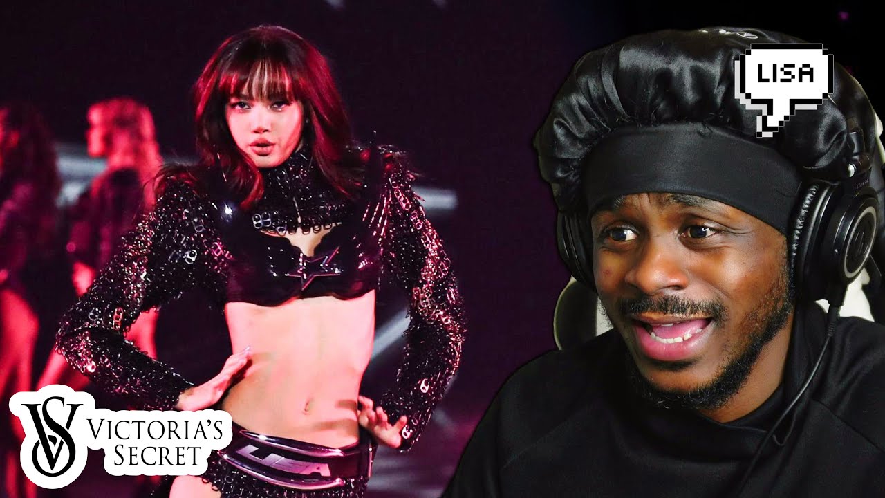 Lisa Performing Rockstar Live Victorias Secret Fashion Show 2024 Reaction Youtube