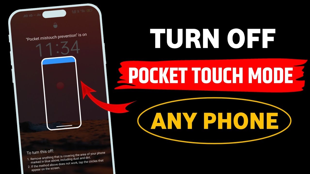 How to Turn Off Pocket Mode | Pocket mistouch कैसे बंद करें | Pocket ...