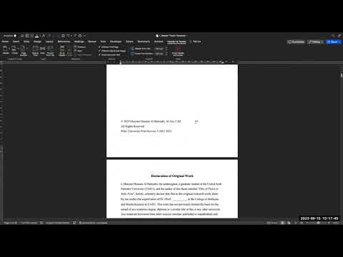 Thesis/ Dissertation Formatting and Guidelines Workshop - YouTube