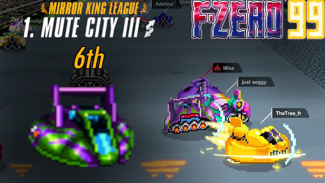 Shock As Fox Survives Mirror Mute City 3 | F-Zero 99 - YouTube