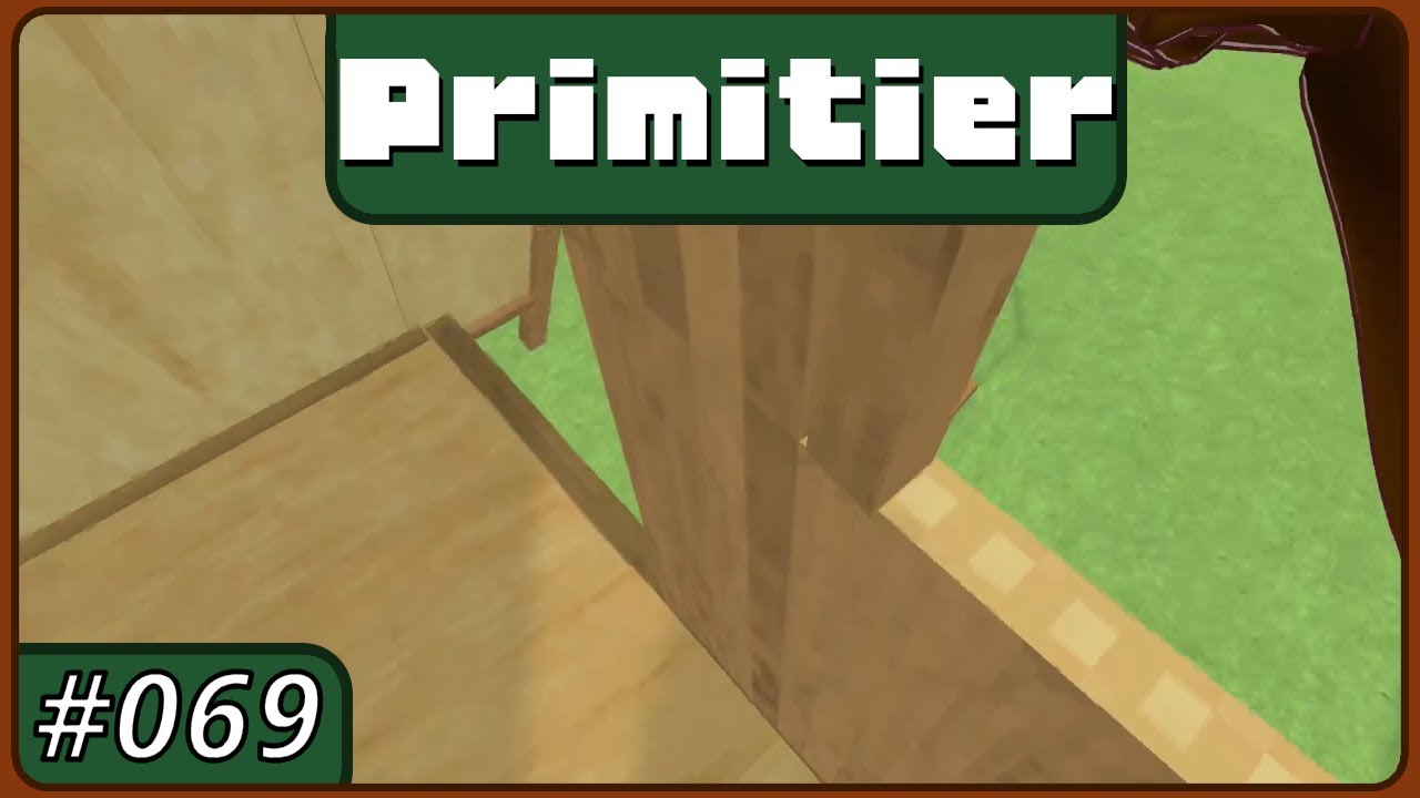 Primitier (VR) | #69 | Fill the Hole in the Wall with Sticks - YouTube