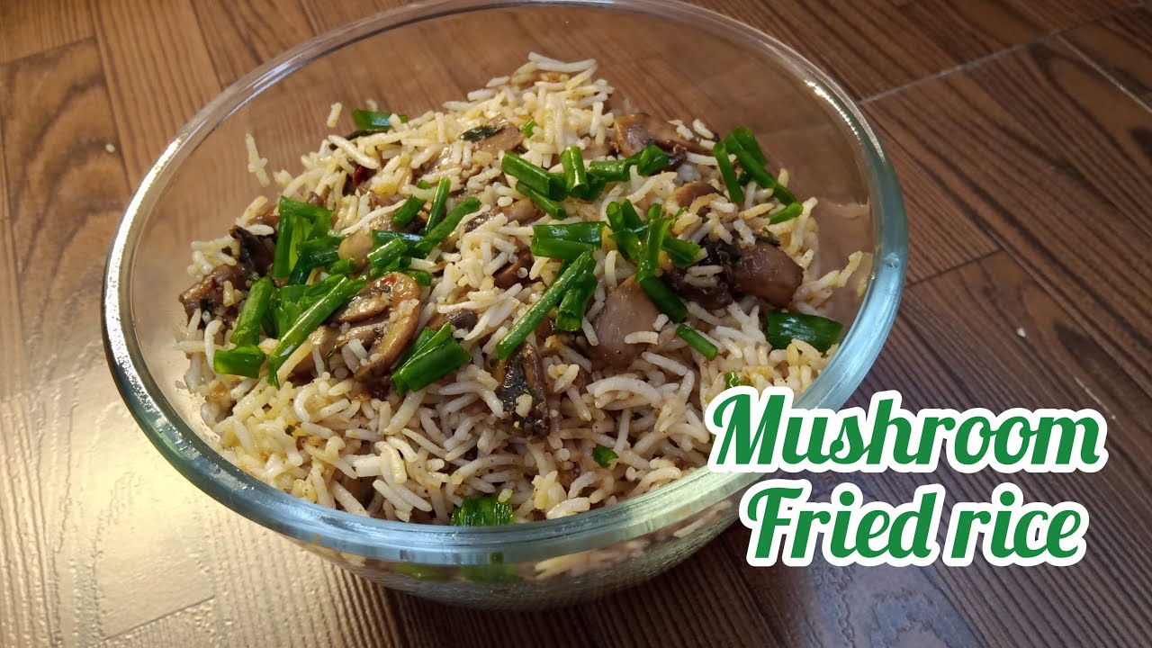 Mushroom Fried Rice | Padma Tasty Foods - YouTube