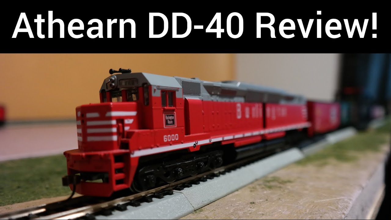 Vintage Model Trains - Athearn DD-40 Review! - YouTube