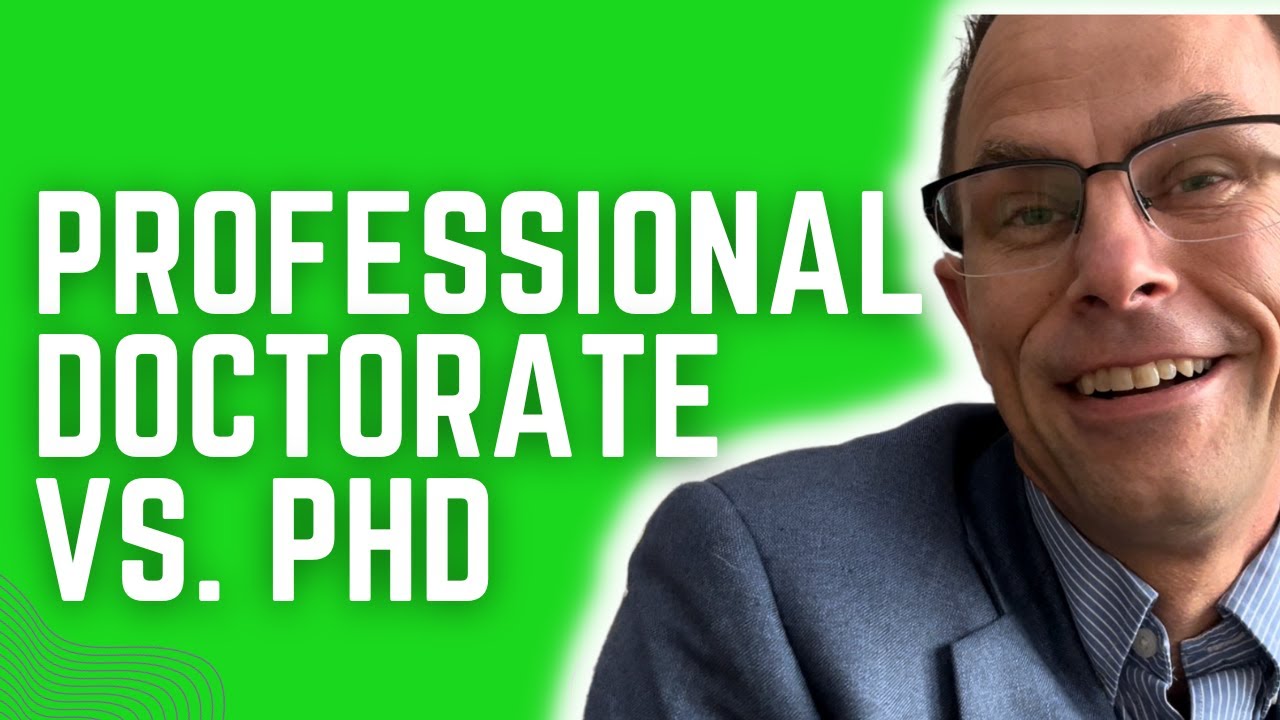 Professional Doctorate Vs. PhD?: Choosing Between Executive DBA, EdD ...