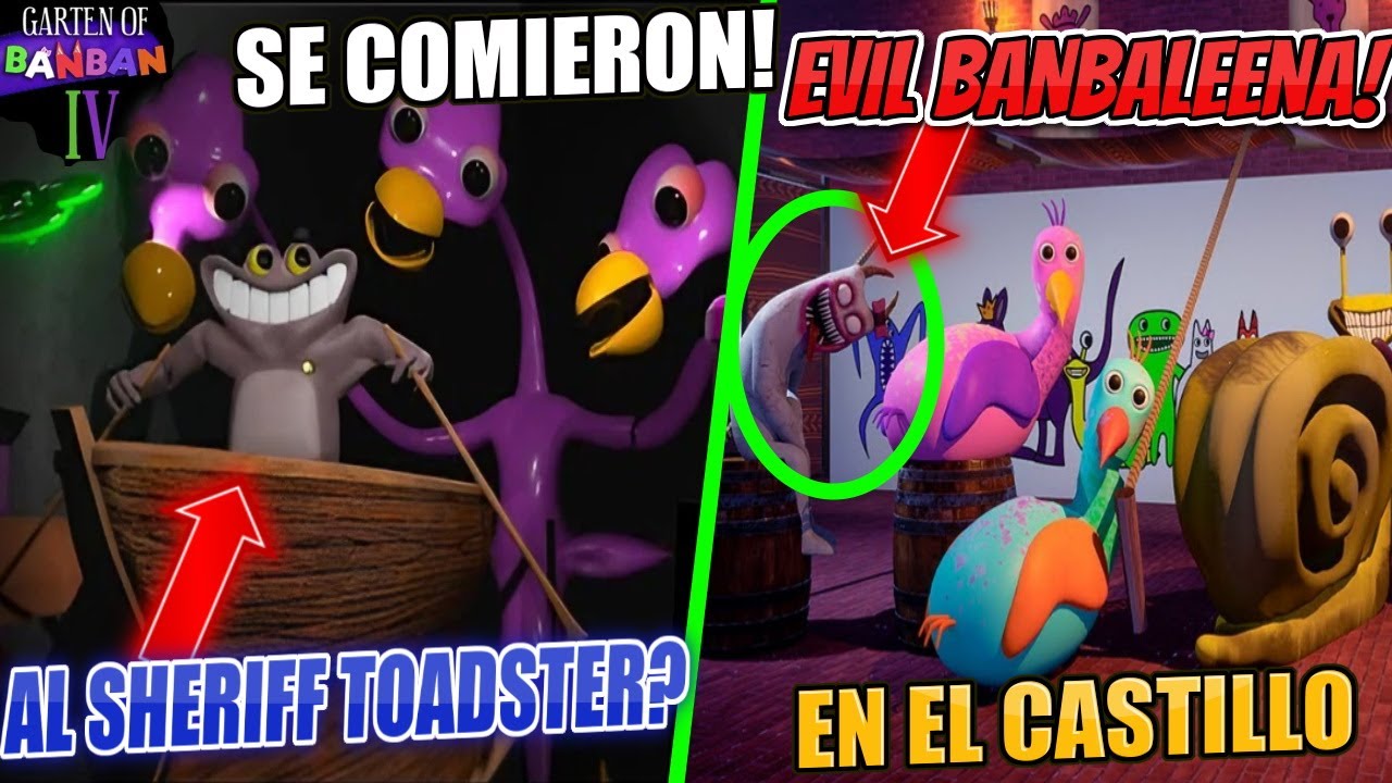 SHERIFF TOADSTER FUE DEVORADO POR RICKY, MICKY & TICKY? EVIl BANBALEENA ...