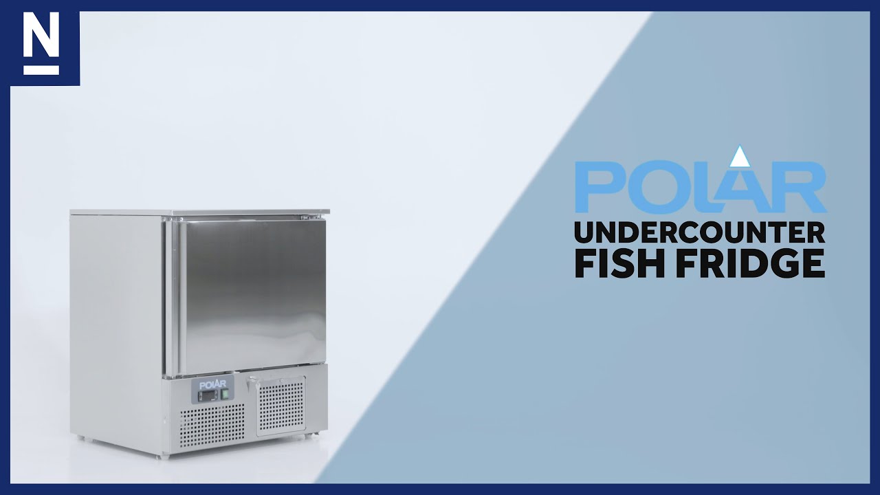 Polar Undercounter Fish Fridge (UA013) - YouTube