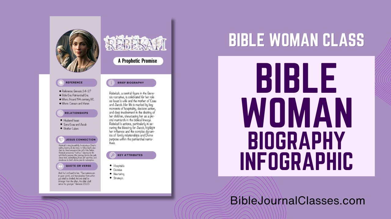 Bible Journal Digital Tutorial Bio Template - YouTube