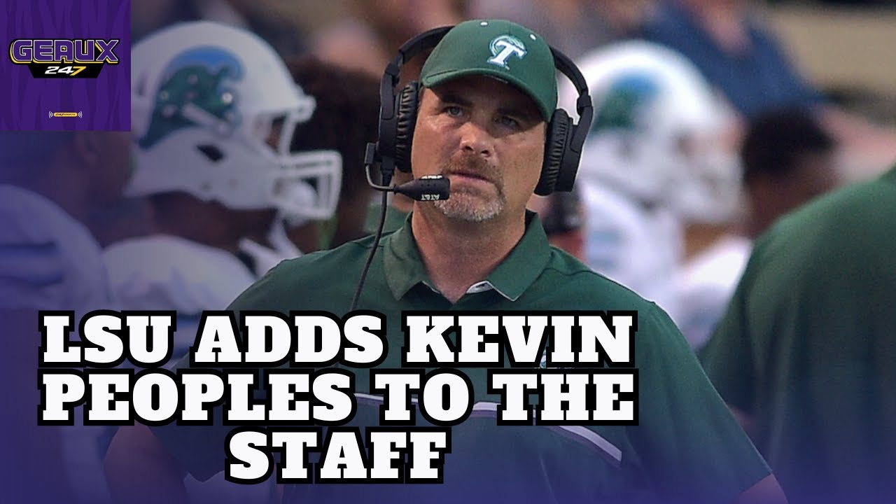 REACTION: LSU adds Kevin Peoples to the staff | LSU Tigers Football ...