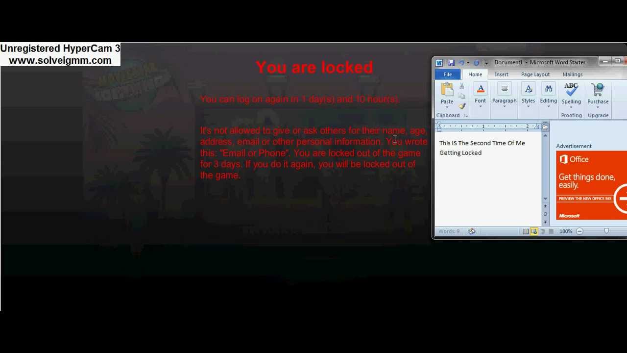 Locked Out Of Msp - YouTube