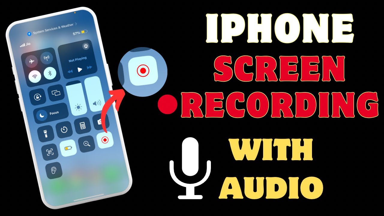 Iphone Main Screen Recording Kaise Kare | IPhone Screen Recording ...
