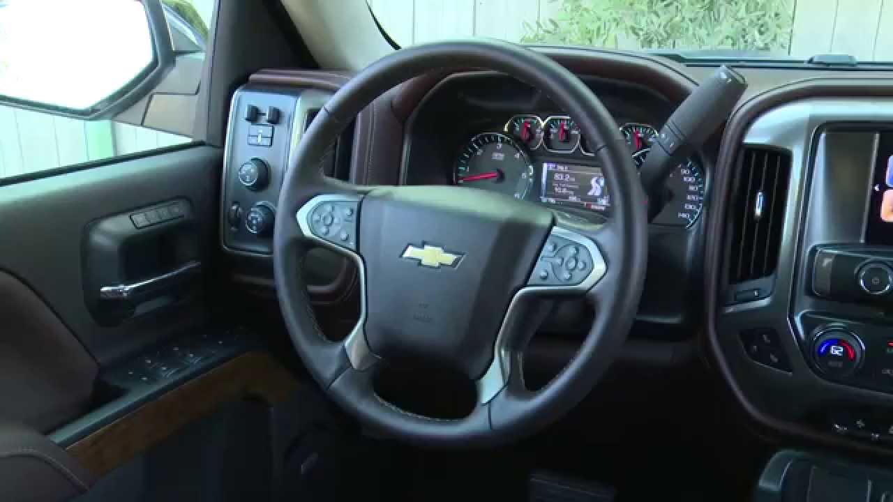 2016 Chevrolet Silverado High Country - Interior Design | AutoMotoTV ...