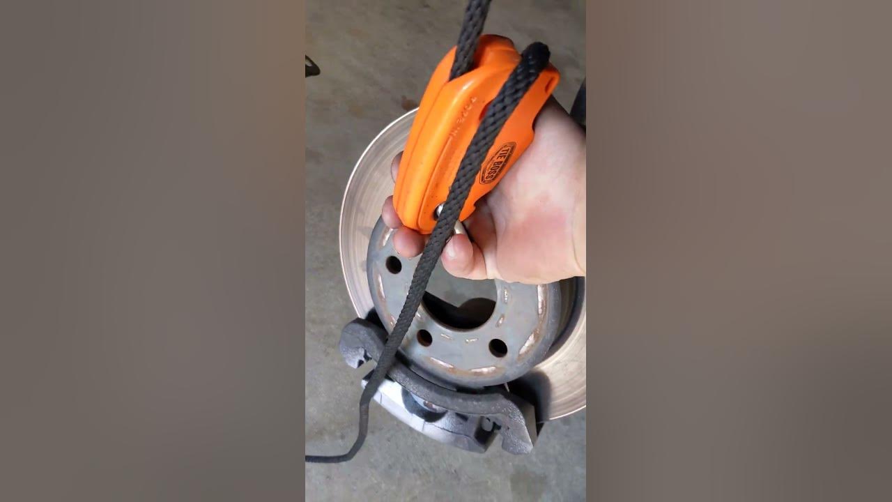 "DIY Brake Job Made Easy: The Must-Have Tool for Hanging Rotors" - YouTube