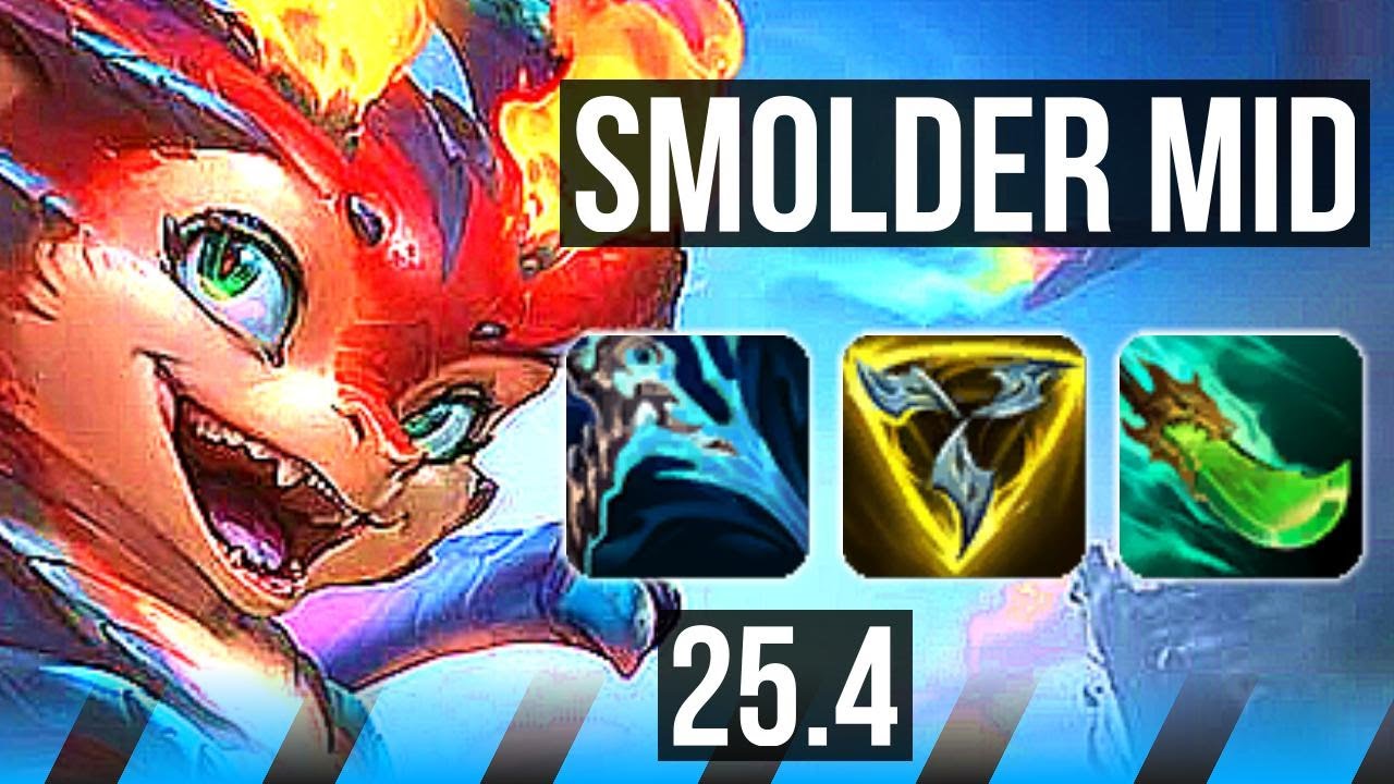 SMOLDER vs LUX (MID) | EUW Master | 25.4 - YouTube