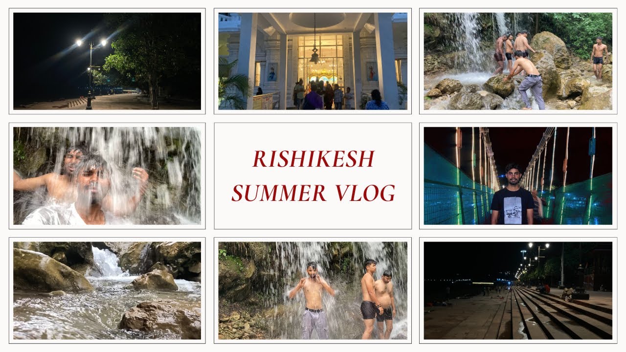 The SECRET WATERFALL of RISHIKESH😍 ll rishikesh uttarakhand triveni ...