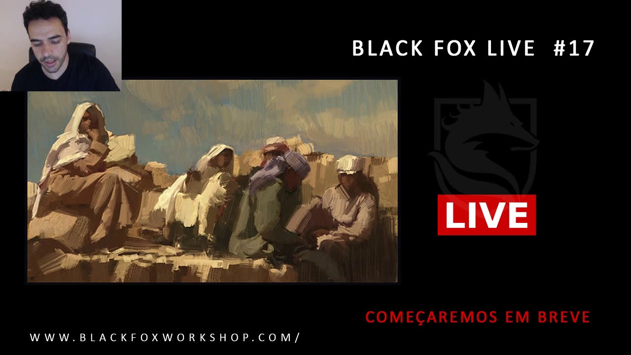 Black Fox Studio - Pintura #17 - YouTube