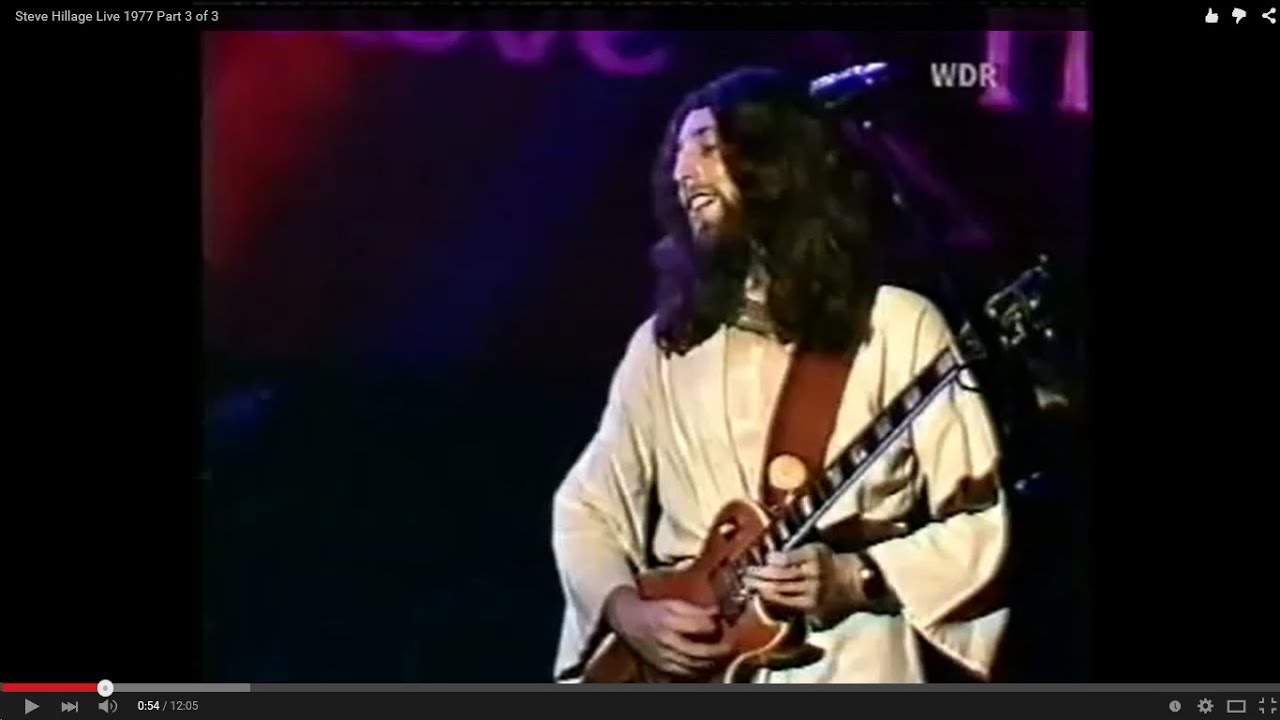 STEVE HILLAGE and ANDY DESMOND, BBC in Concert Dec 1976. HQ Full ...