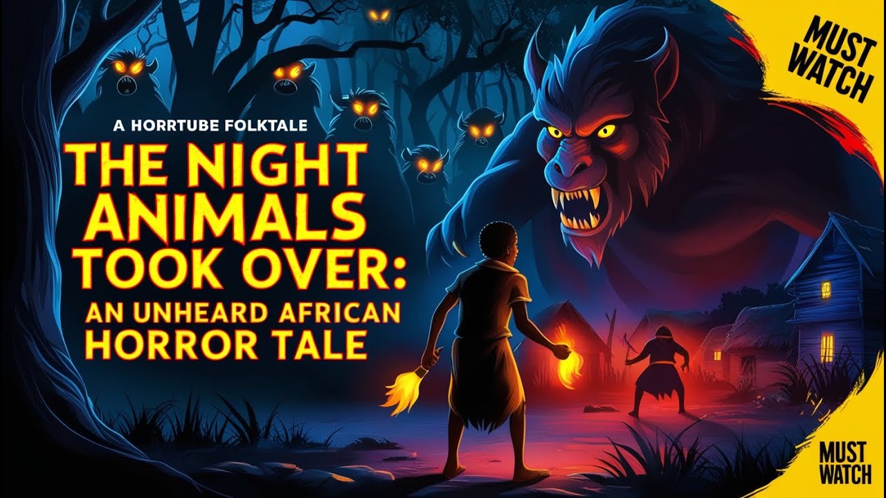The Night Animals Took Over An Unheard African Horror Tale #tales - YouTube