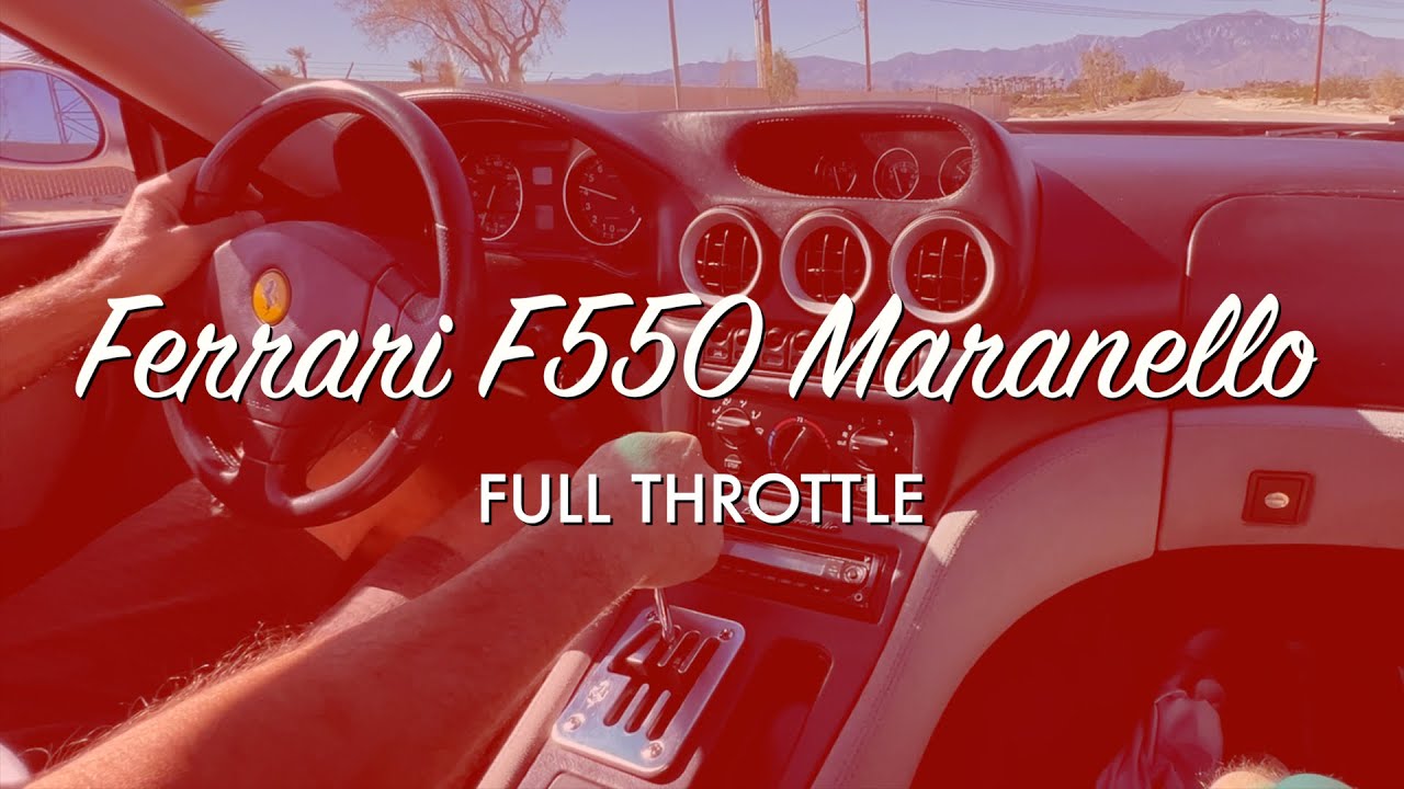 Ferrari F550 Maranello - Full Throttle - YouTube