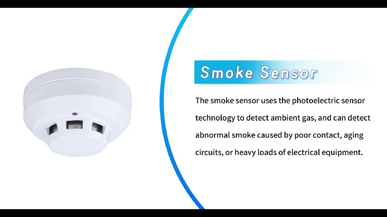 Smoke Sensor, Fire Alarm Smoke Detector With Test Button And Low ...
