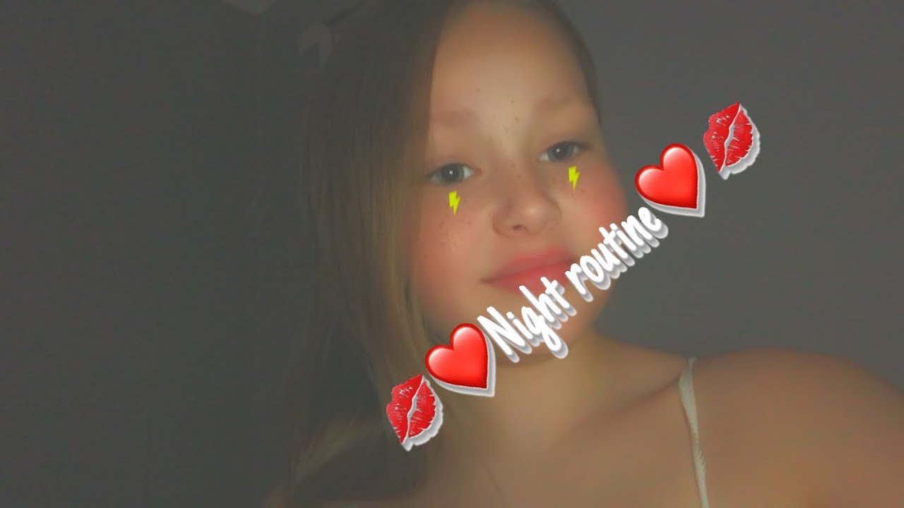 My night routine!!!/first video/with Lexie loo - YouTube