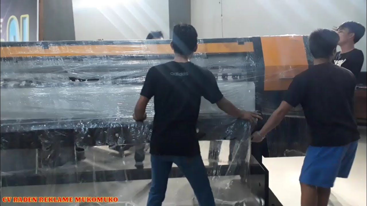 MESIN DIGITAL PRINTING BARU ALLWIN jet printing 512i / 42 PL - YouTube