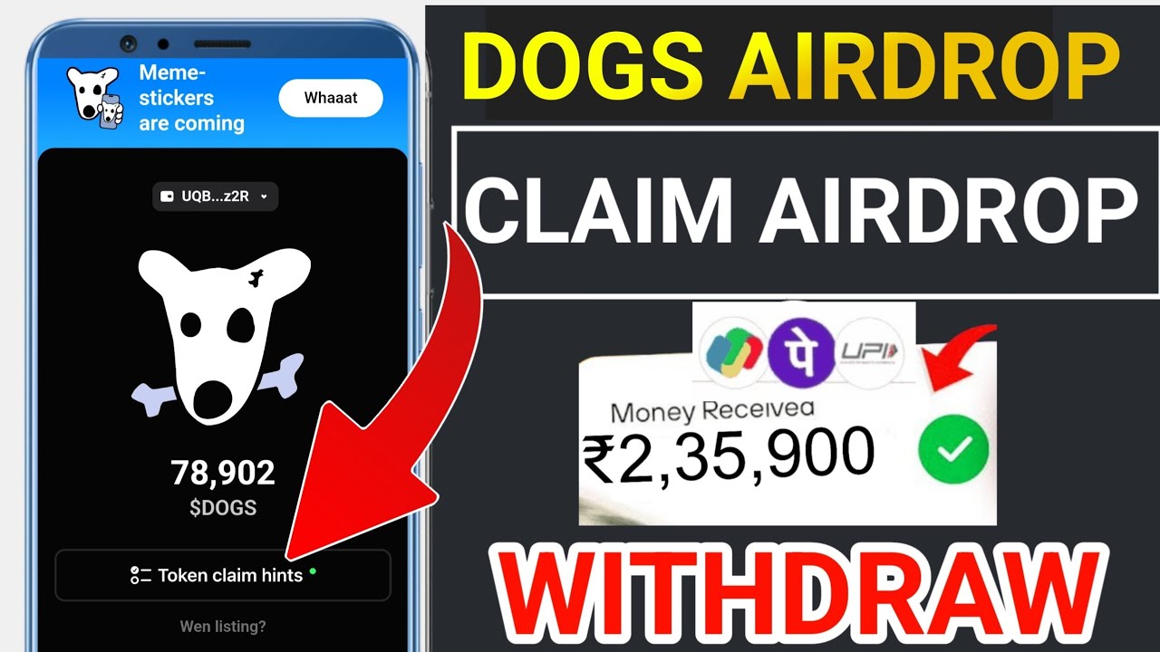 Dogs Airdrop Claim And Withdraw || Dogs coin Price | Dogs Coin Withdraw ...