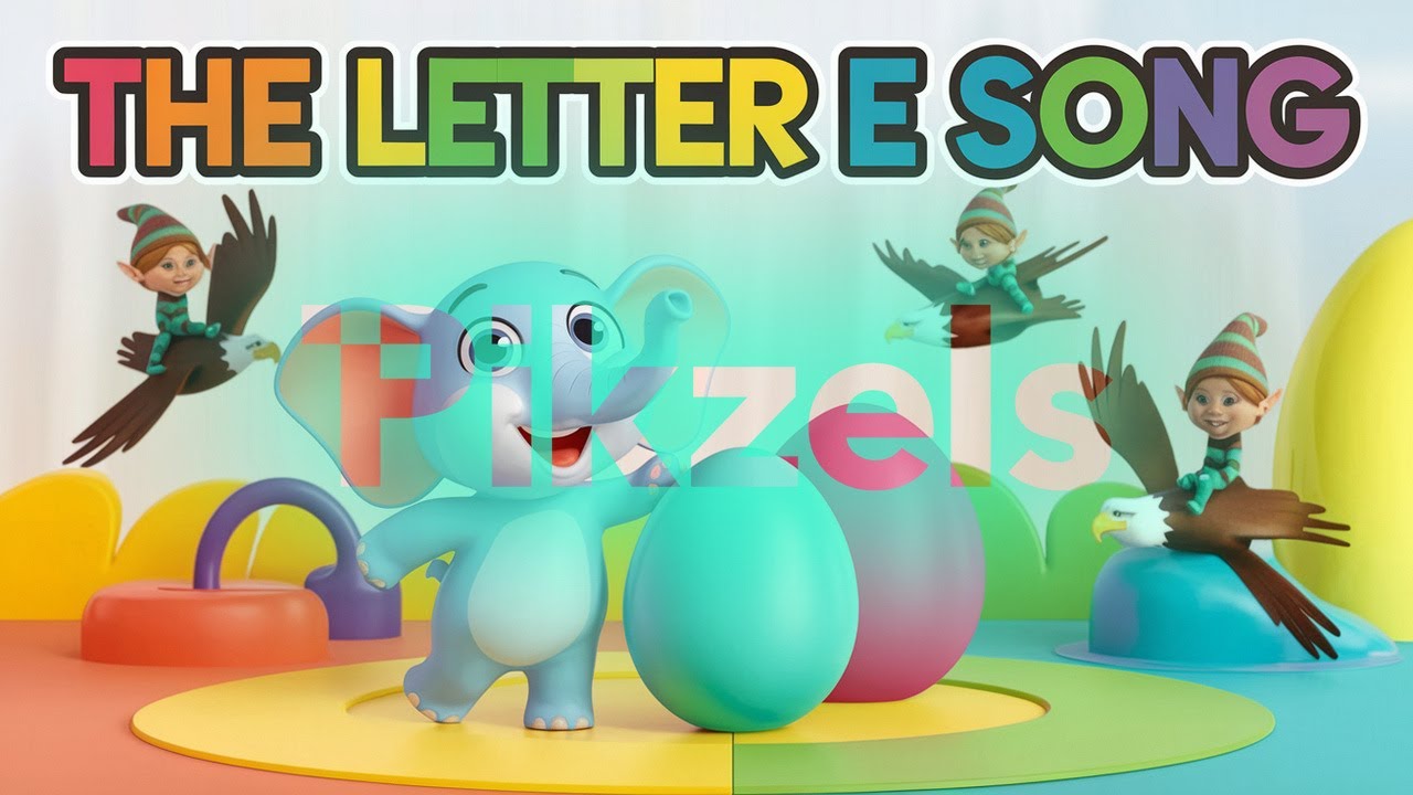 Sing Along with the Letter E | Educational Kids Song - "Letter E Song ...