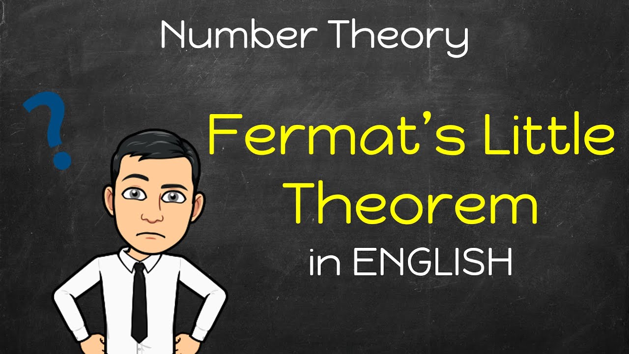 [Number Theory] Fermat's Little Theorem in English - YouTube